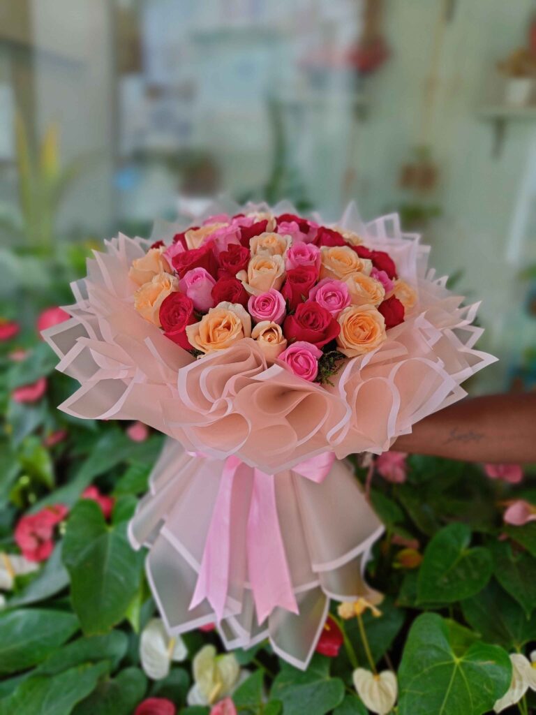 Buy Bouquet of Harmony Roses | Floral Arrangement