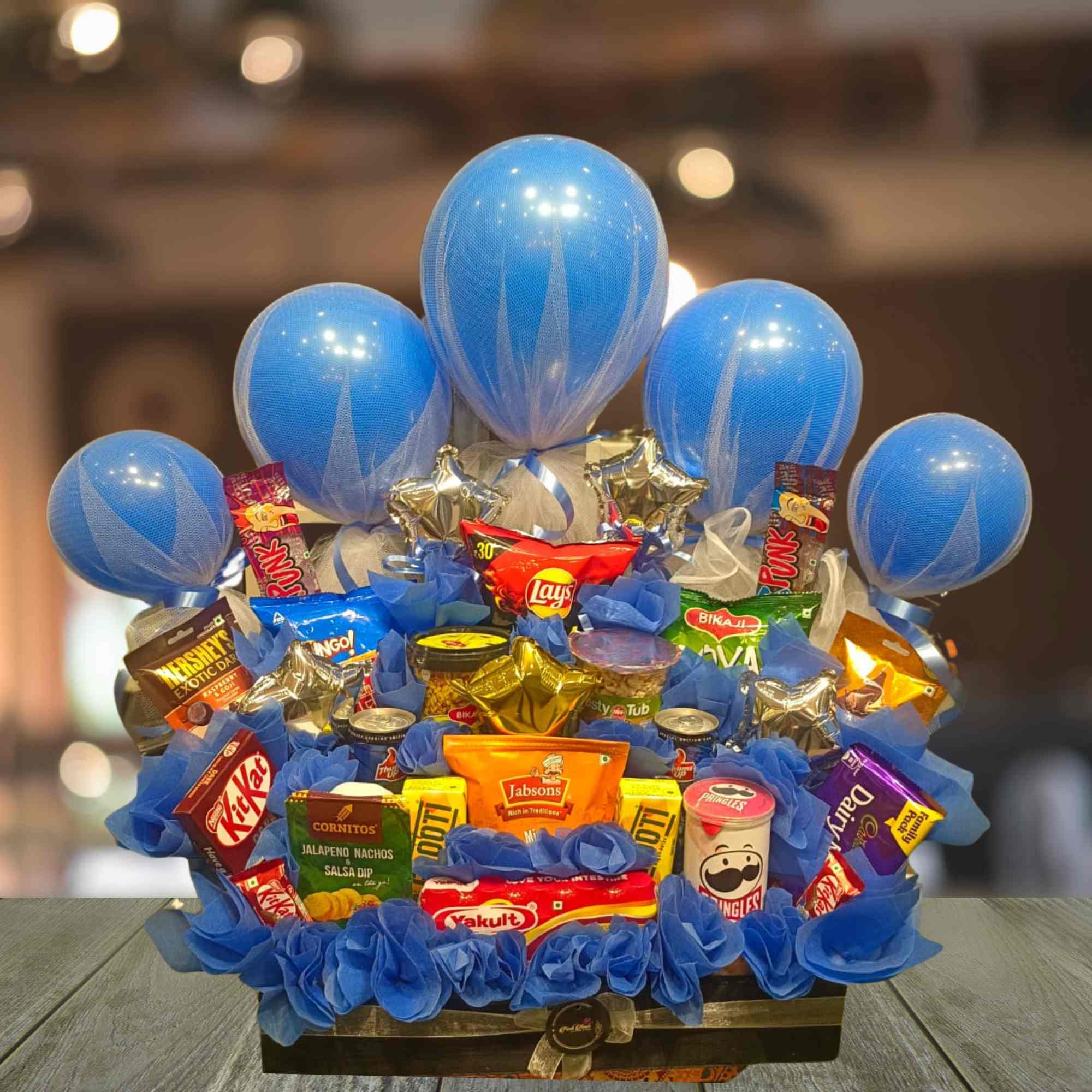 Hamper Of Rakhi Gifts For Kids - Fresh knots