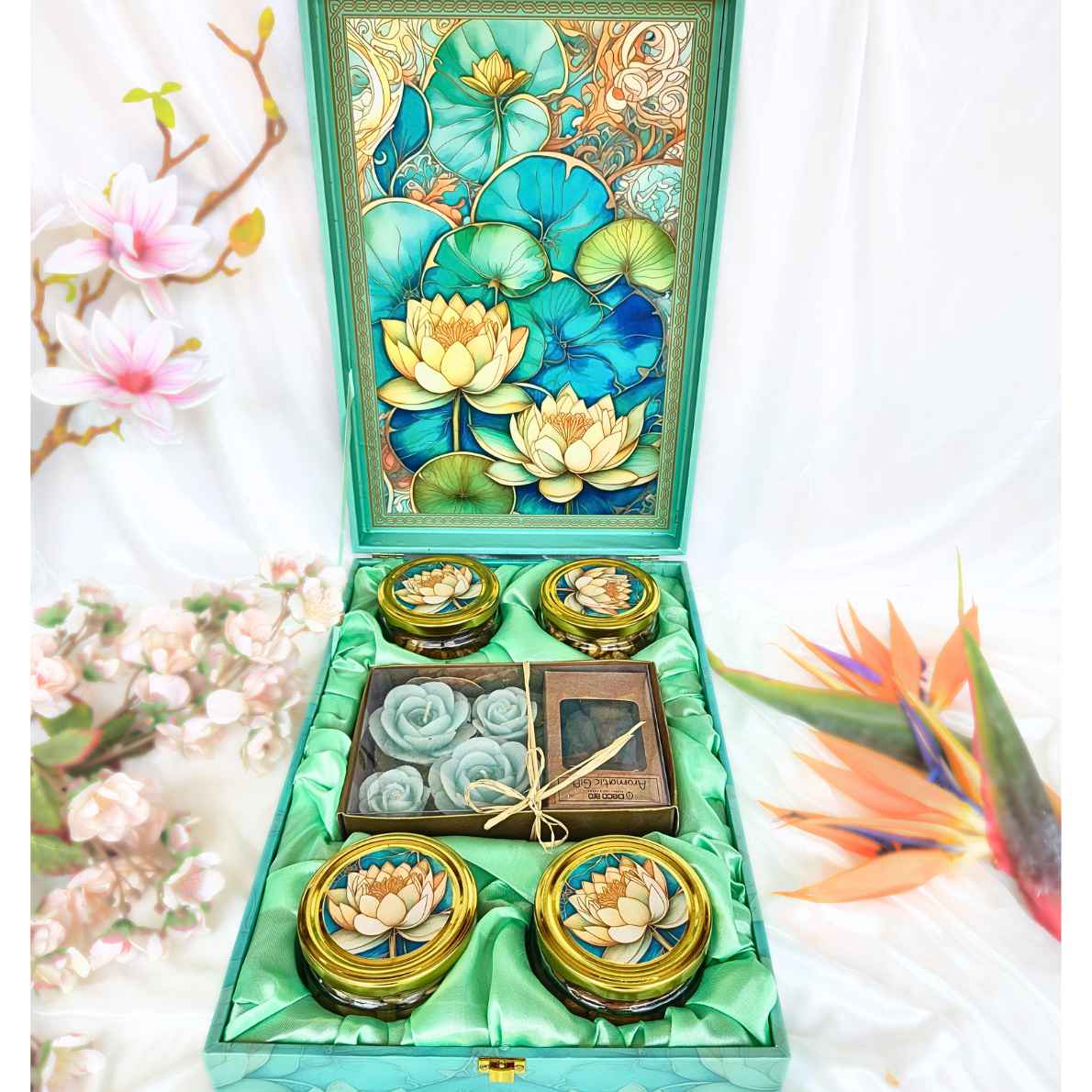 Royal Dry Fruit Gift Set with Candle | Elegant Gifting for All Occasions